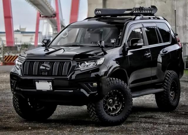 The 2023 Toyota Prado is here!Four-wheel drive + with V6 + beam, the ...