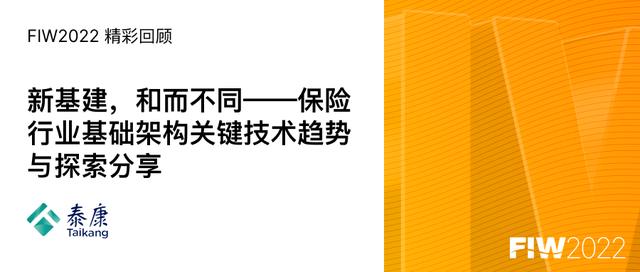 "Fantastic Review of FIW 2022" Key Technology Trends, Exploration and Sharing of Insurance ...
