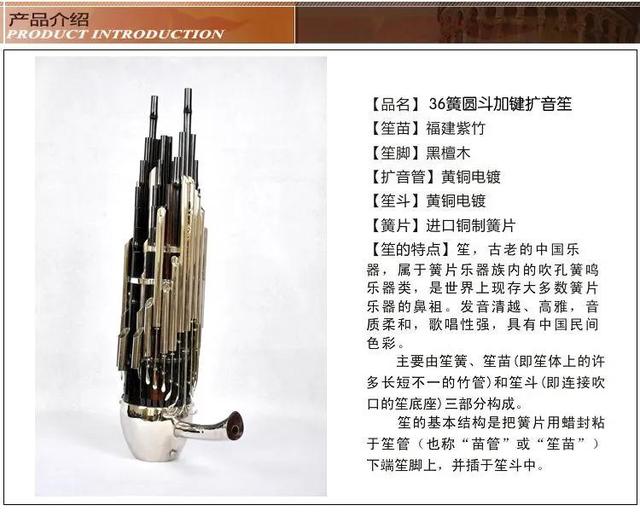 "Family of Musical Instruments" National Wind Instruments (4) Sheng - iNEWS