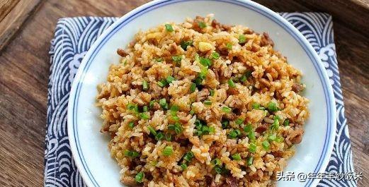 Cumin beef fried rice made with Niannianfeng fried rice, spicy ...