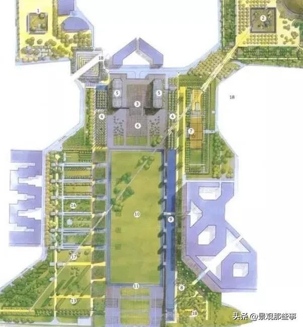 Axis node of landscape architecture - iNEWS