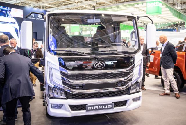 SAIC's light truck pure electric products are shining, Hannover EU ...