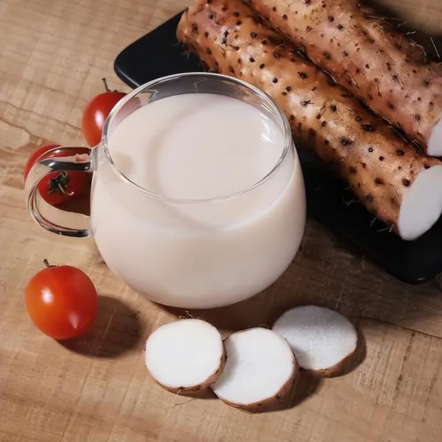 Great delicious hot yam drink! Invigorate the spleen, nourish the ...