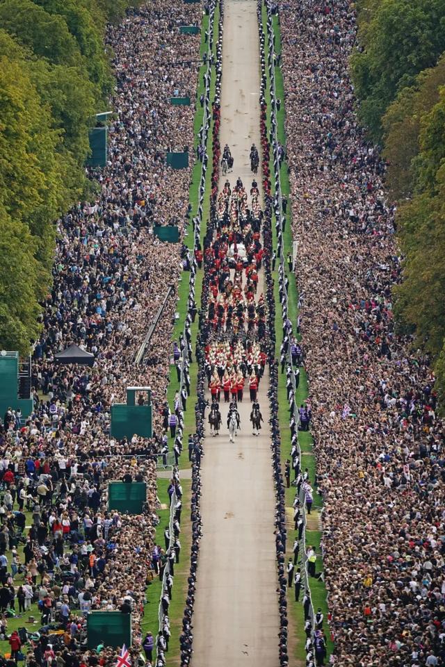 Queen's funeral ended, 4.1 billion people around the world say goodbye ...