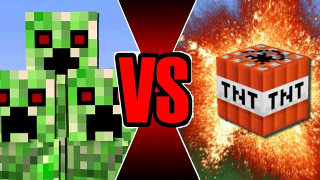 Minecraft: Are creepers afraid of TNT? The player experimented with ...