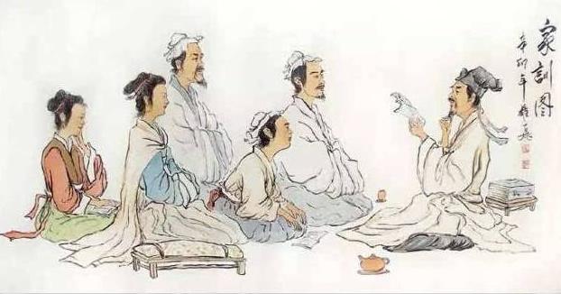 Xu's family motto, family rules, ancestral motto, every word is ...