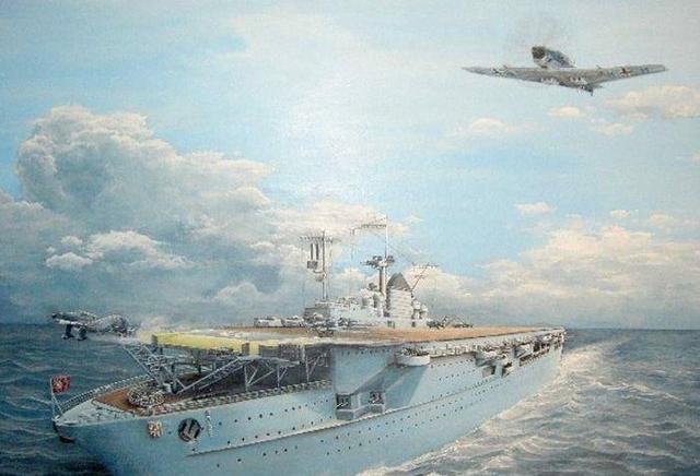 The Biography of the "Graf Zeppelin" Aircraft Carrier (3/3 ...