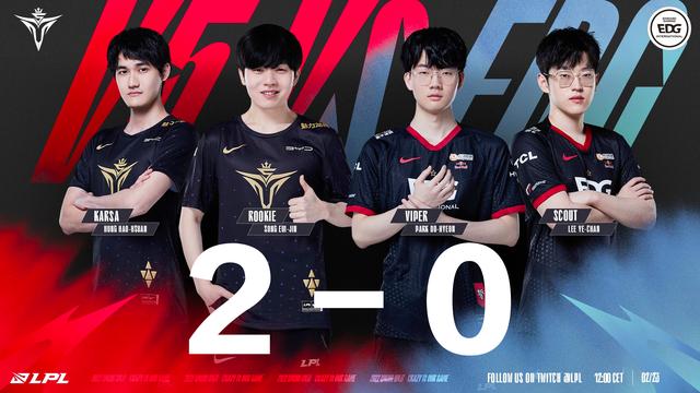 After V5 swept EDG, some interesting cold knowledge: For the first time in team history, they ...