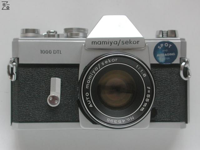 The world's first SLR camera with dual metering mode: Mamiya 1000 DTL ...