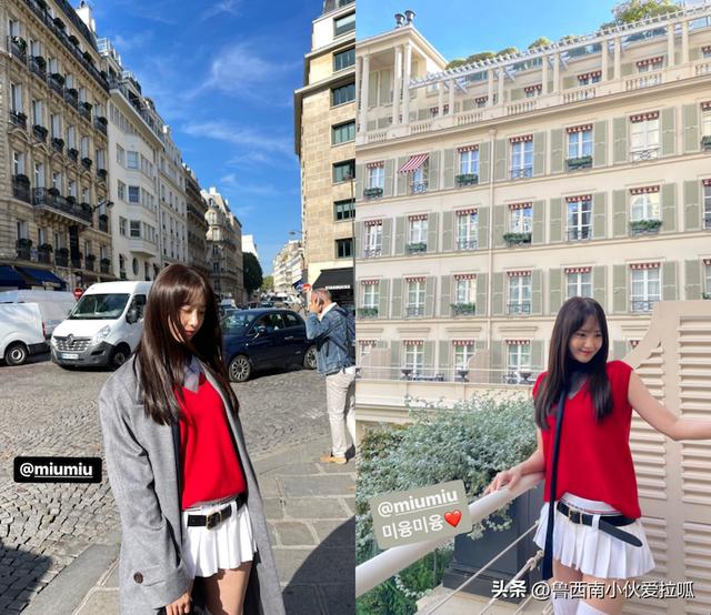 It's not just Lin Yuner wearing a short skirt!IVE Zhang Yuanying's ...