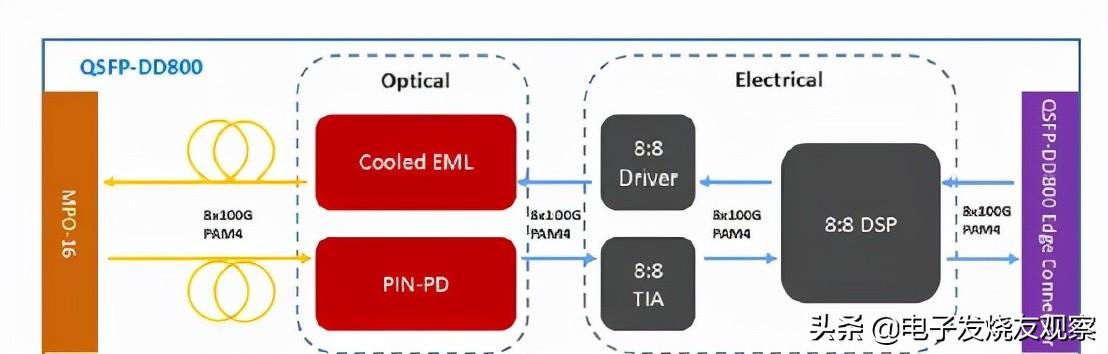 Under the torrent of data, the 800G optical module that bears the brunt ...