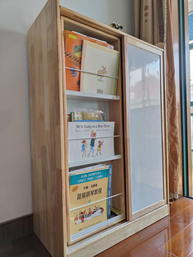 bookshelf?blackboard?Or a toy storage box?Sfenda solid wood children's bookcase - iNEWS