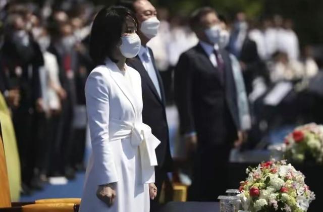 The first lady of South Korea is on fire!The appearance and temperament ...