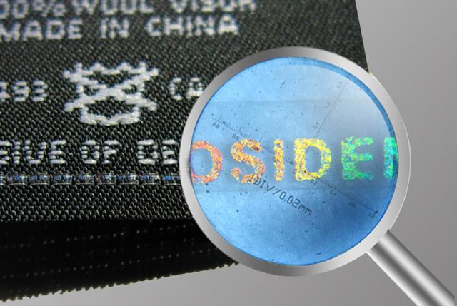 Anti-counterfeiting woven label line, providing all-round brand ...