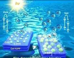 Scientific paper: Size-dependent electron injection and hydrogen ...