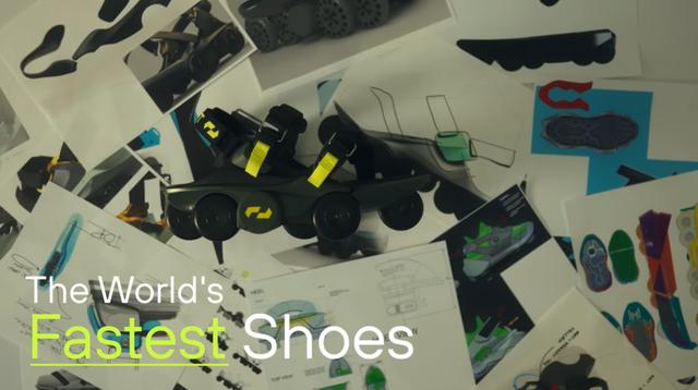 Hot Wheels that can't fly!Using AI to create the world's fastest shoes ...