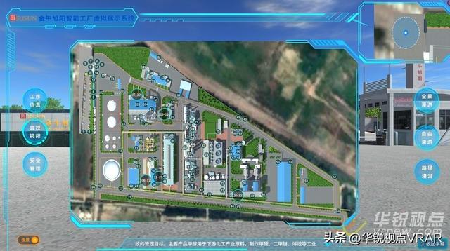 Digital twin smart factory, 3D visualization display enterprise ...