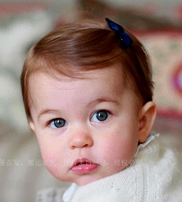 The most popular princess of the British royal family, 7-year-old ...