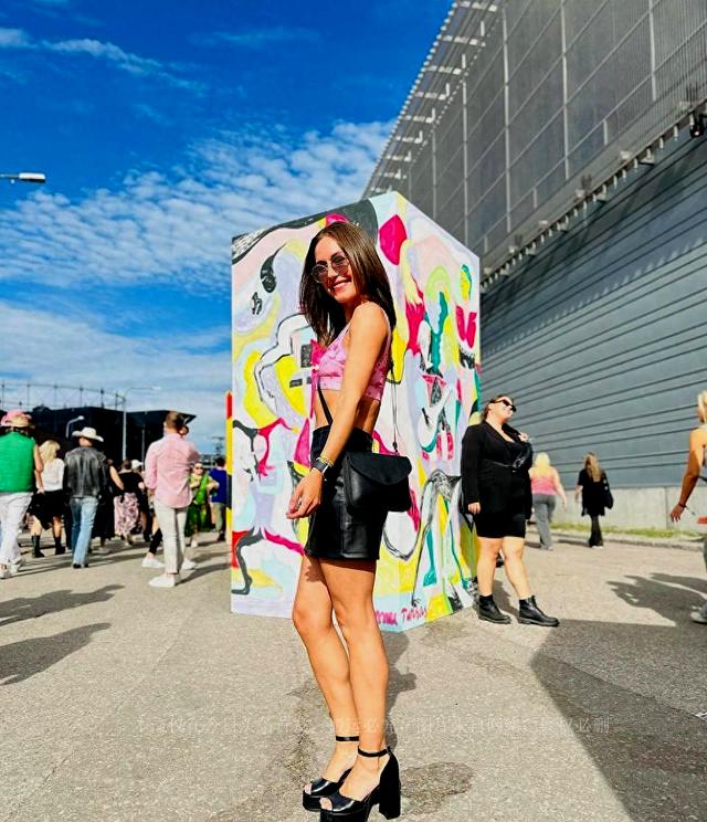 The 37-year-old former female prime minister of Finland let loose her ...