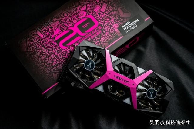 Graphics card design is also attractive?Yeston's graphics card looks ...