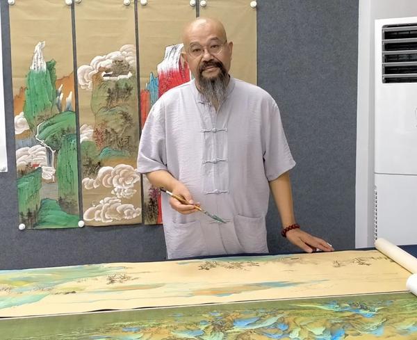 There is Qiu He in the chest, and the clouds are born under the pen of ...