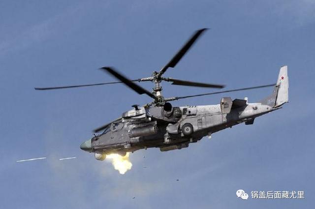The Russian Army installed a batch of K-52M new armed helicopters, the ...