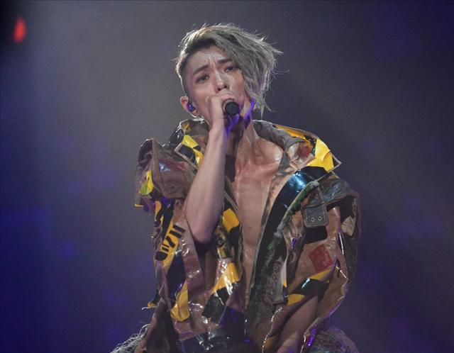 The 42-year-old singer sheds tears several times at concerts, and the ...