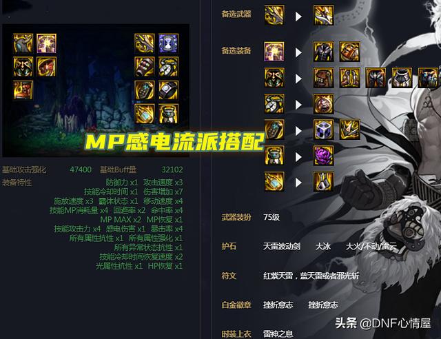 DNF: 110-level professional equipment selection!"Black Feather Wolf ...