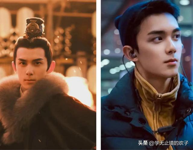 Looking at the face era, which one is more handsome, their ancient ...