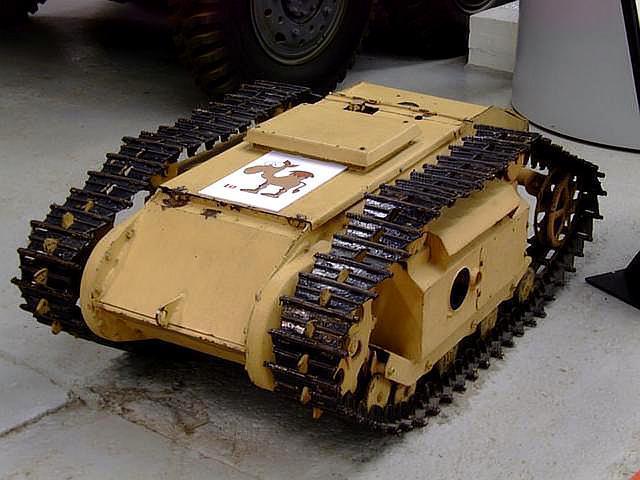 World War II Germany's black technology, Goliath remote control bomb ...