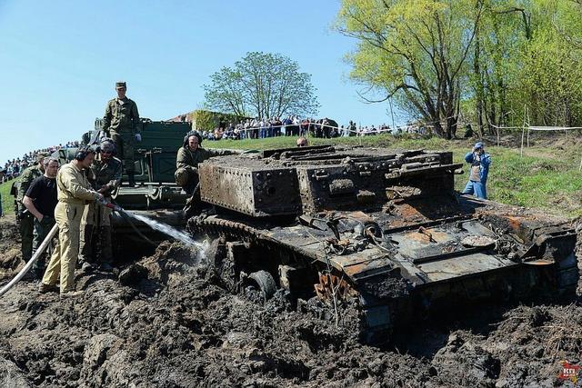 How many World War II-era equipment is buried in Russia?Let the ...