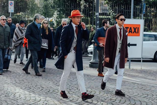 Wearing "white pants" looks fat, not classy?The version can't be ...