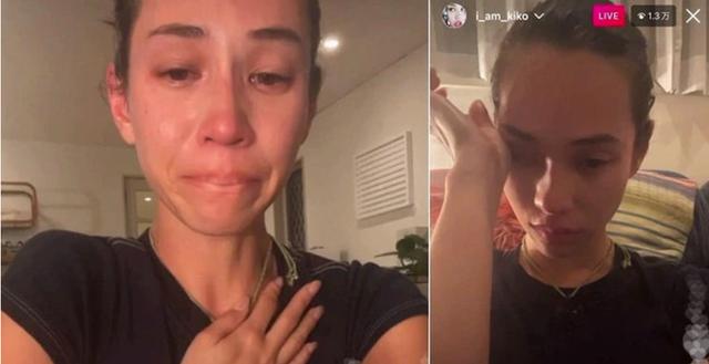 Live crying and accusing the entertainment industry of "hidden rules ...