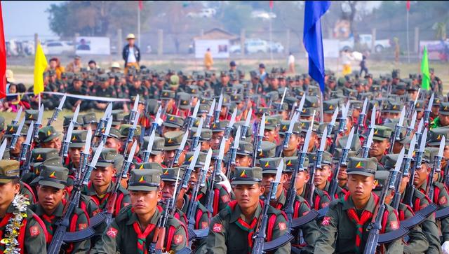 The Northern Shan State Army in Myanmar issued a statement saying: war ...