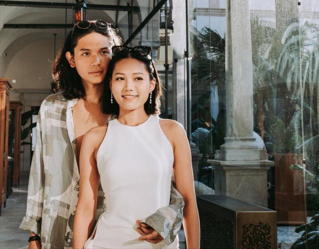 Huo Yingdong's granddaughter took photos of her honeymoon, traveled in Europe for four months ...