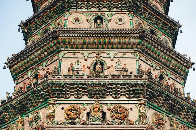 (16) The highest colorful glazed pagoda in the Ming Dynasty - Feihong ...