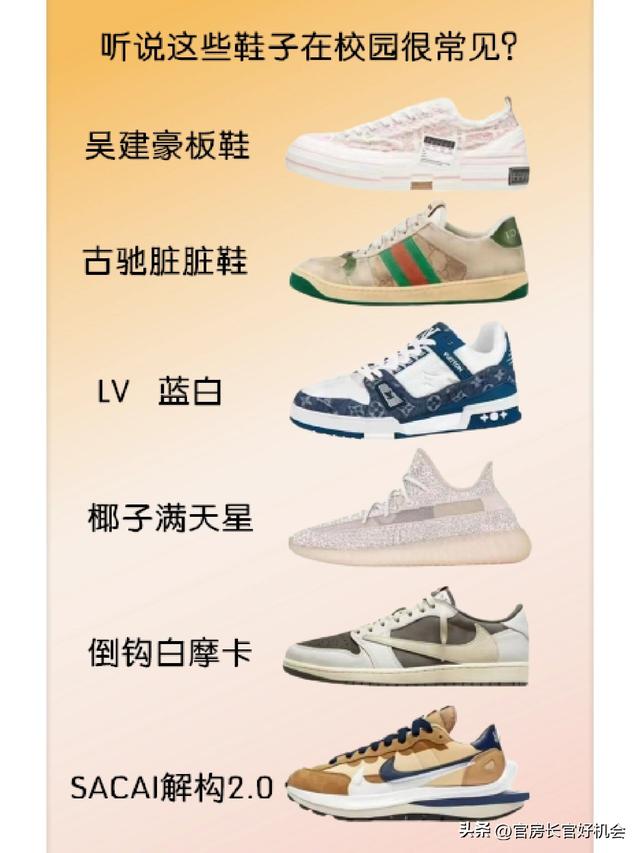 I heard that these shoes are very common on campus. Here are the same ...