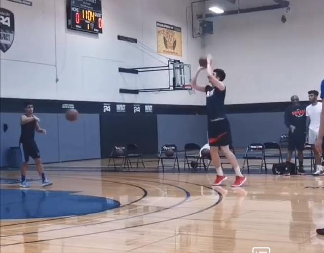 No bullets!Xiao Yao Ming made all 14 of his 3-pointers, surpassing Yao ...