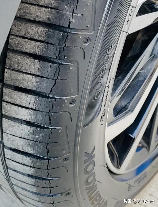 Korean brand tires have frequent quality problems: the aging speed is ...