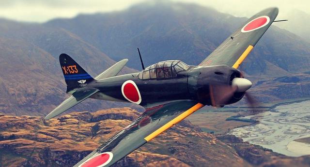 How terrible were the Japanese Zero fighters during the Anti-Japanese ...
