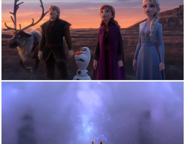 Inventory of the wearing shots of Disney's five classic animated movies ...
