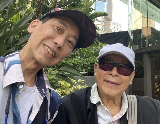TVB Luye Liu Zhaoming welcomes his 91st birthday, wearing sunglasses ...
