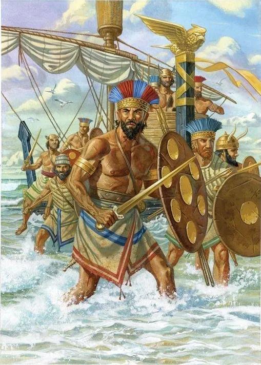 The 37th 1100 BC Ancient Civilization World Collapses Sea Peoples ...