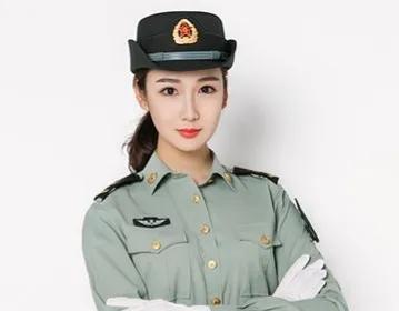 The most beautiful female soldier in China, Men Jiahui, a world famous ...