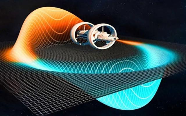 Warp speed technology can help human beings to travel through the ...