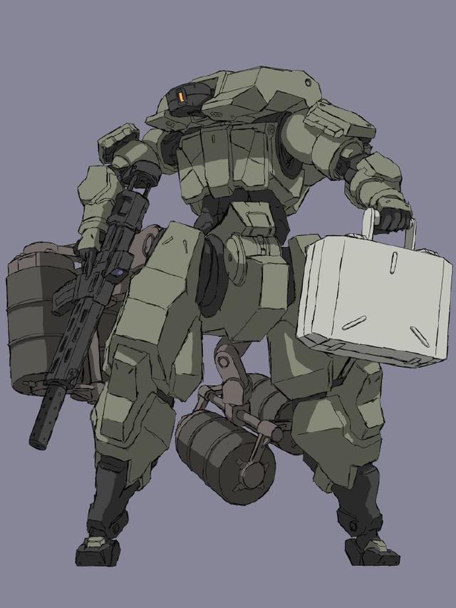 Different Zaku and 78 Gundam, small ms model design with independent ...