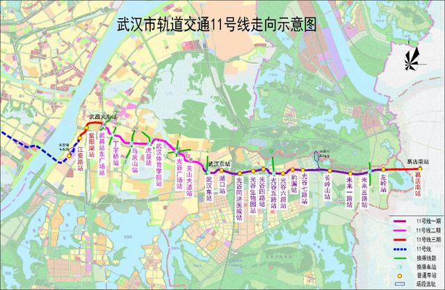 One of the busiest roads in Wuhan! Guanggu Guanshan Avenue is planned ...
