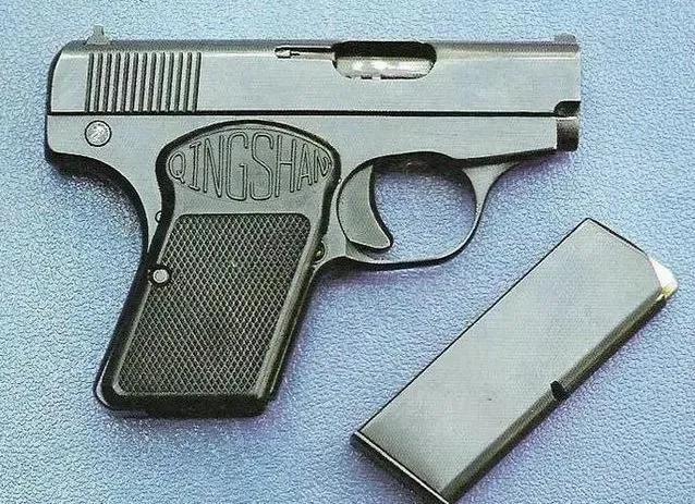 One of the cold models of domestic light weapons, the 84-type pistol ...