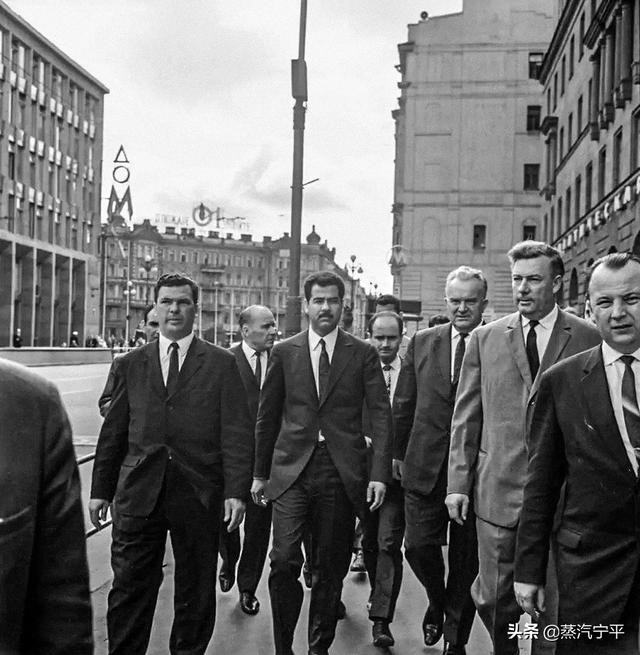 Saddam Hussein visiting the former Soviet Union in 1970 - iNEWS