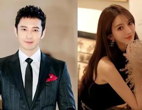 Ye Ke has posted pictures of showing affection with Huang Xiaoming many ...